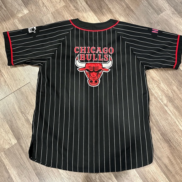 STARTER | Shirts | Starter 9s Era Chicago Bulls Baseball Jersey | Poshmark